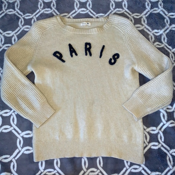soeur | Sweaters | Soeur Wool Paris Sweater Jumper Sz S But More Like Xs | Poshmark